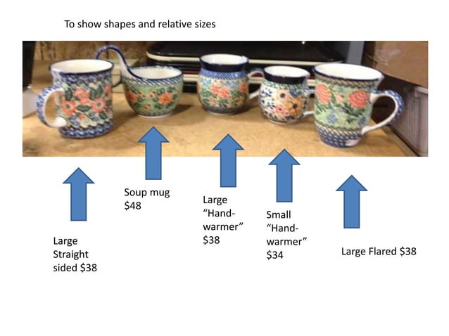 Polish pottery mugs | PPTX