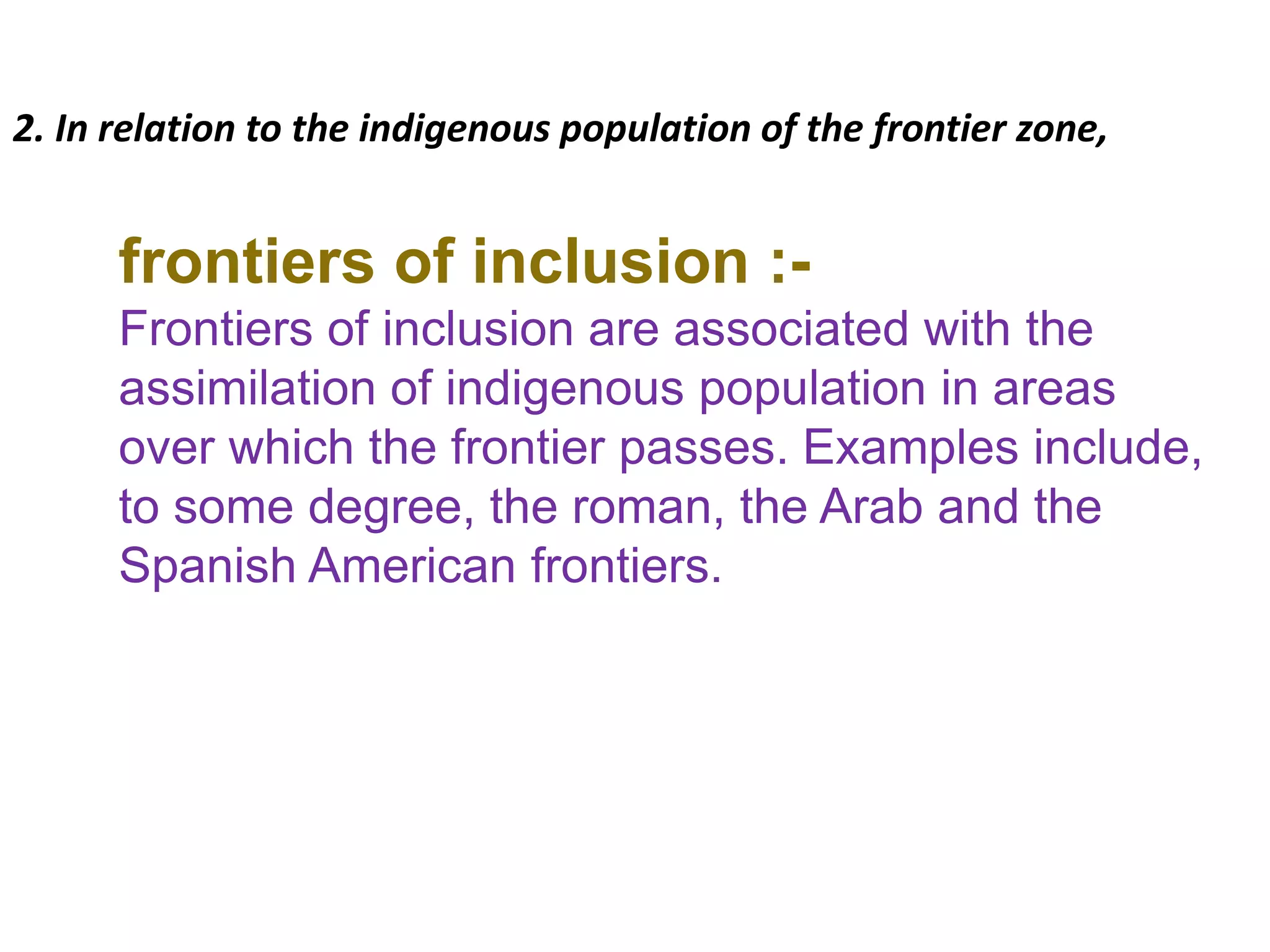 frontiers and boundaries | PPTX