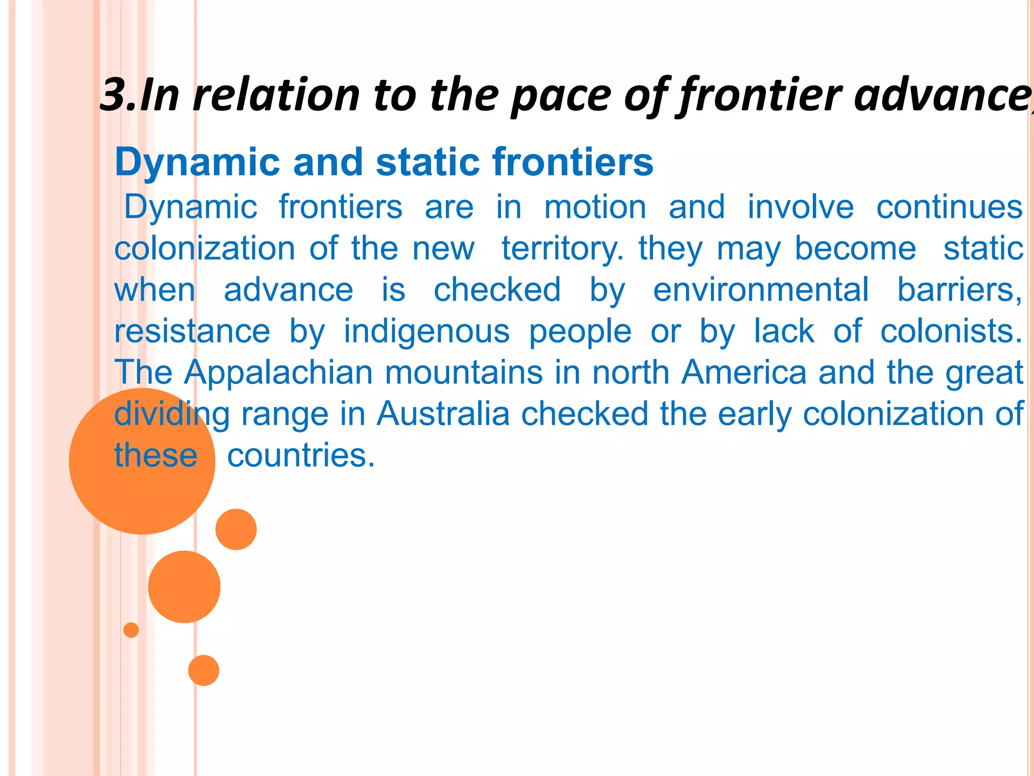 frontiers and boundaries | PPTX