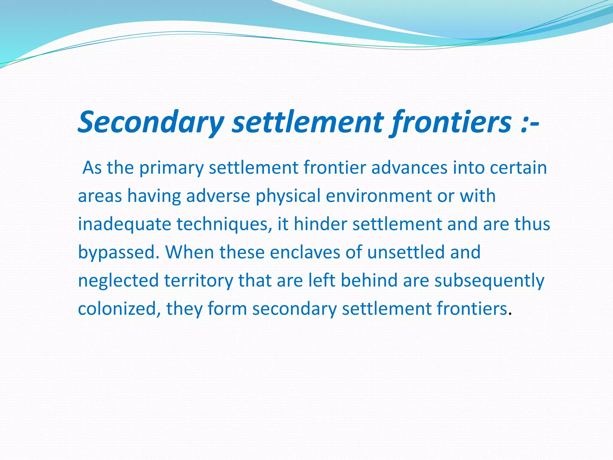 frontiers and boundaries | PPTX