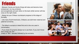 Polite and Manners of the Chilean People | PPTX | Wedding | Personal ...