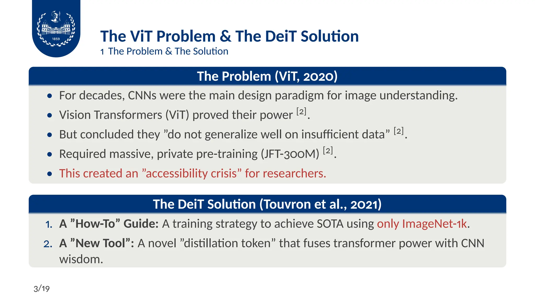 Training data-efficient image transformers & distillation through attention | PDF