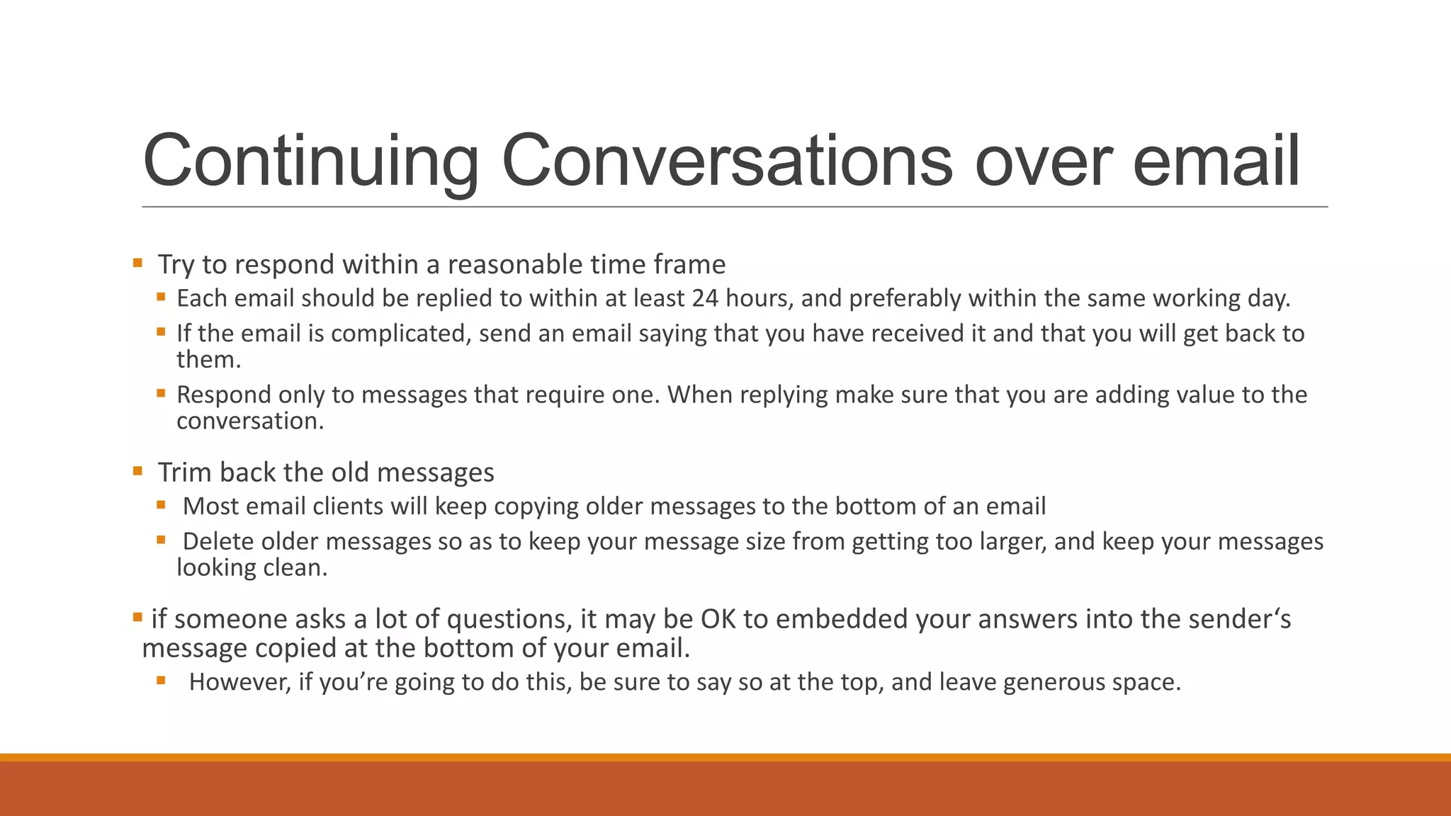 Polite emails | PPTX