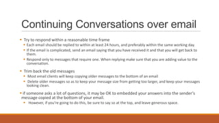 Polite emails | PPT