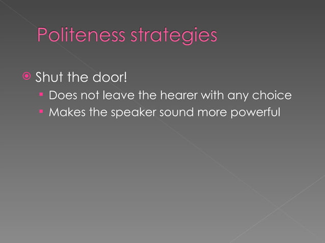 Politeness | PPT