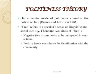 POLITENESS | PPTX
