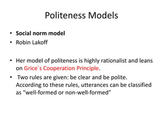 Politeness | PPTX