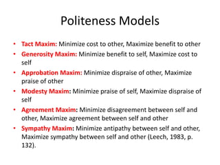 Politeness | PPTX