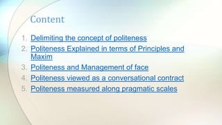 Politeness.present | PPTX
