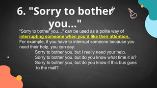 POLITENESS EXPRESSION_ENGLISH FOR HOSPITALITY | PPTX