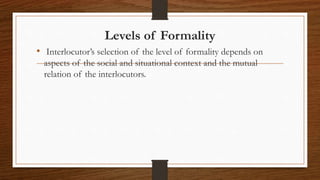 Politeness (Pragmatics) | PPTX