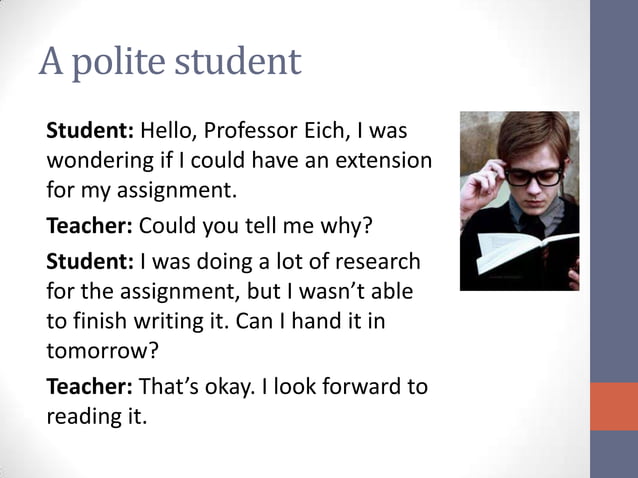 Polite requests & Permission Modals | PPTX