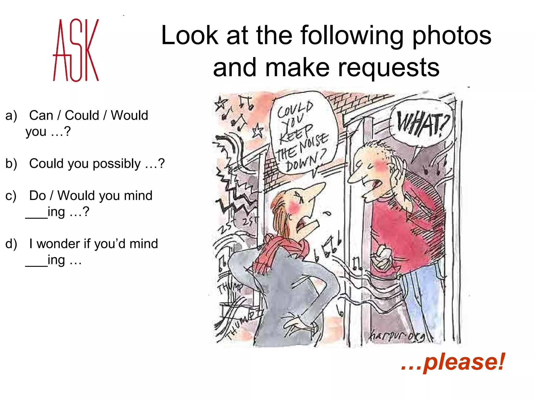 Polite Requests | PPT