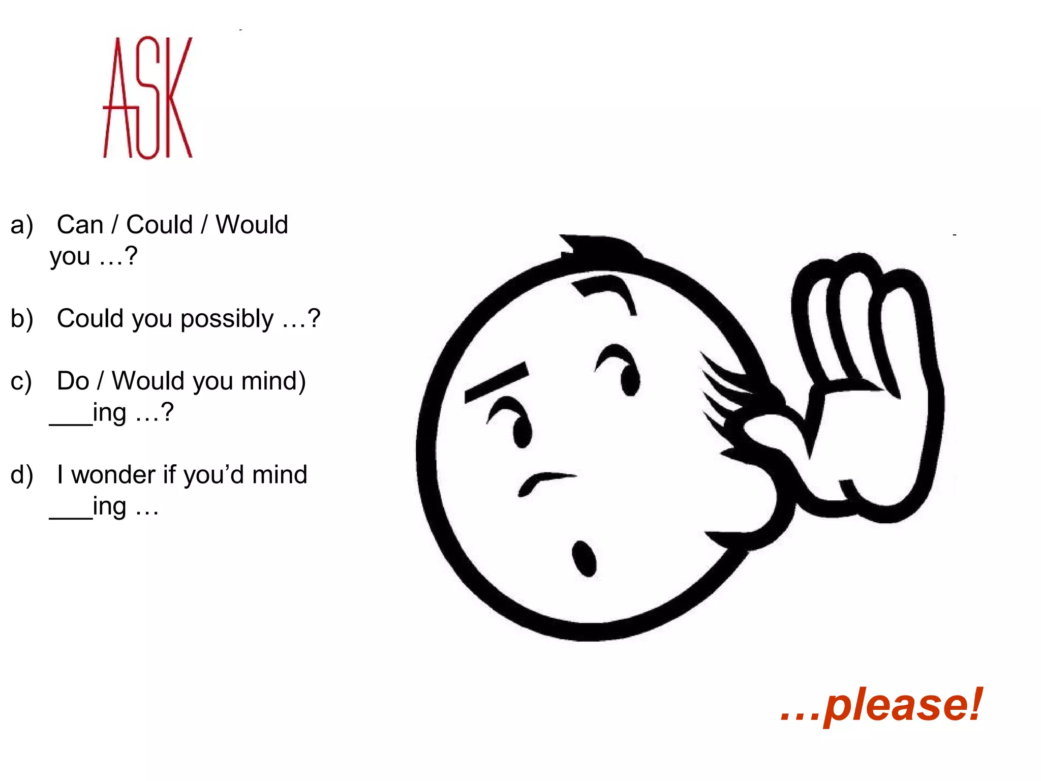 Polite Requests | PPT