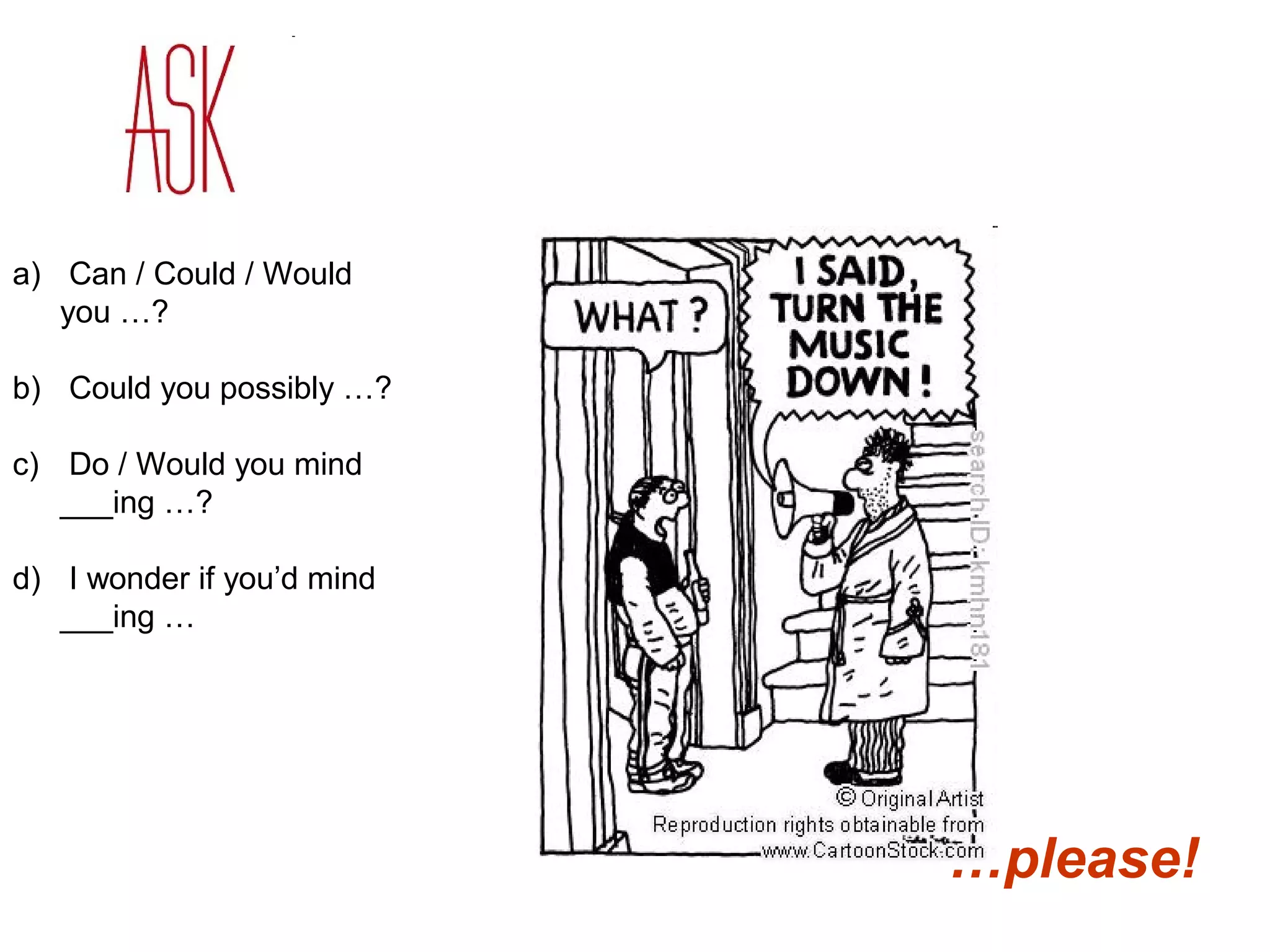 Polite Requests | PPT