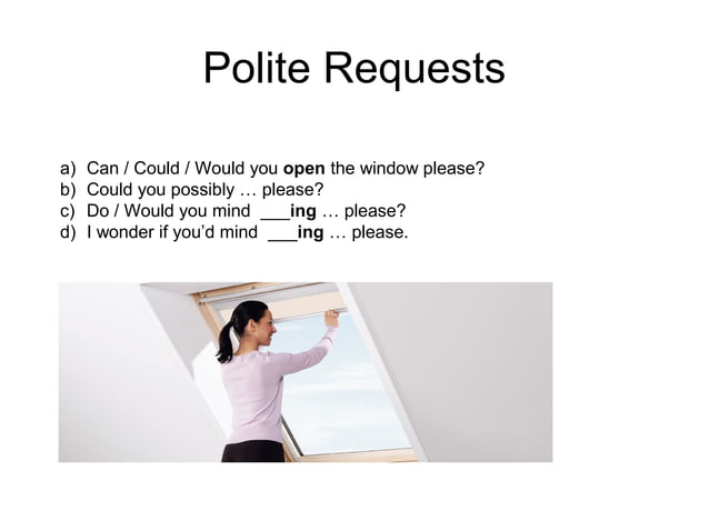 Polite Requests | PPT