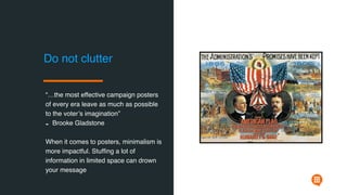 Writing’s On The Wall: Why Political Campaign Posters Are A Powerful ...