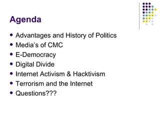 Group Political Communication In CMC | PPT