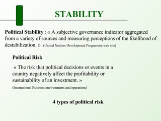 Political Environment | PPT