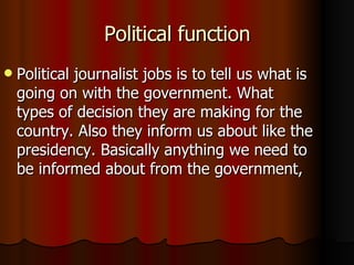 Political Function[1][1] | PPT