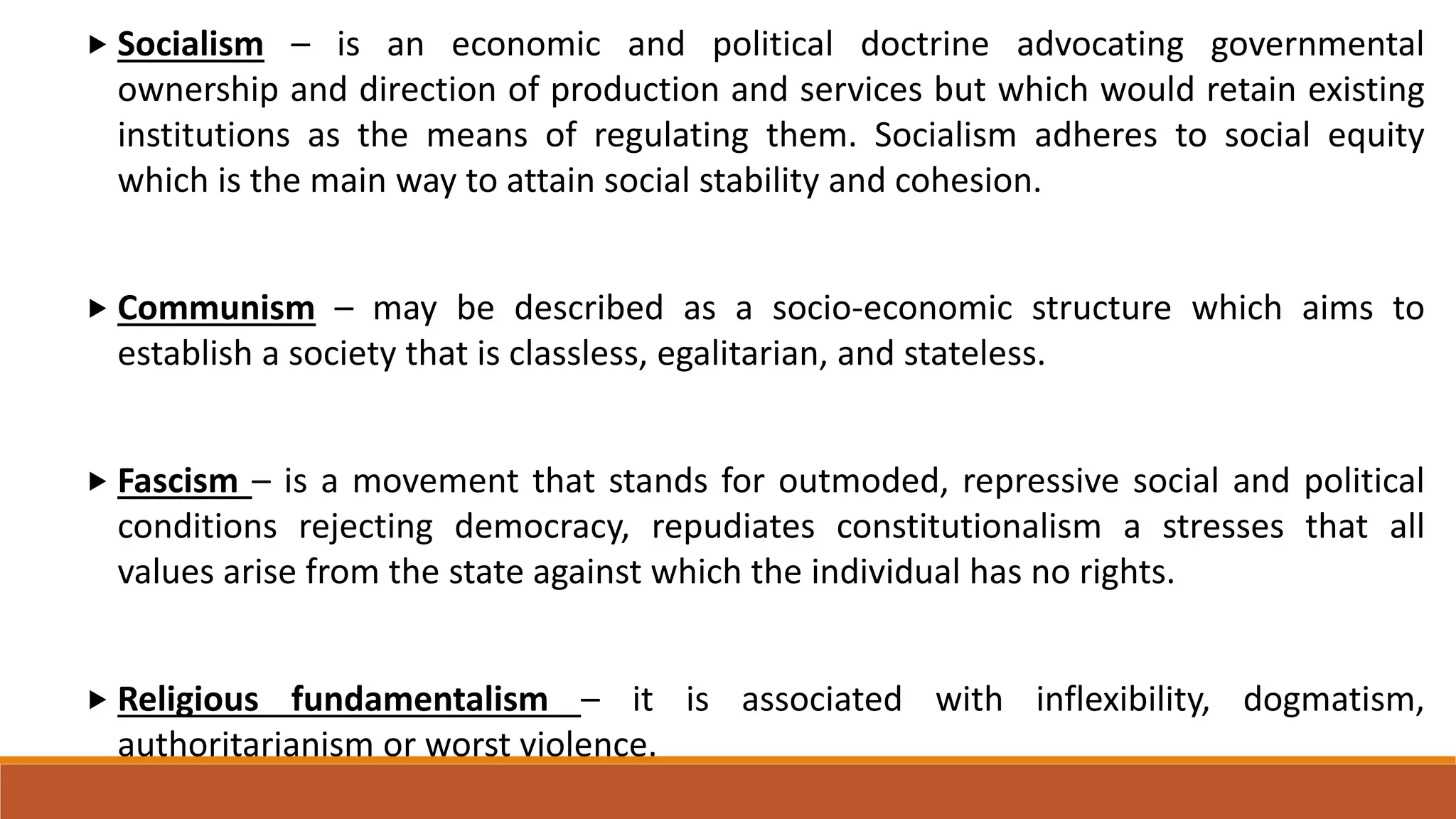 POLITICAL-IDEOLOGIES.pptx | Politics