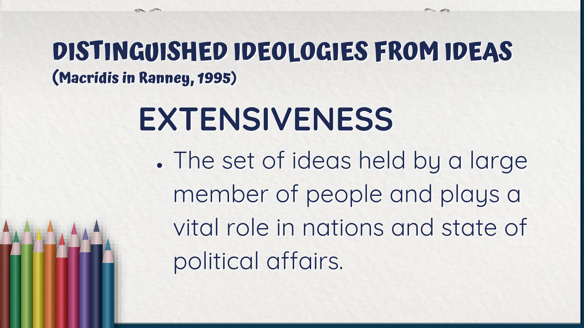 Political Ideologies and the Meaning Behind It | PPTX