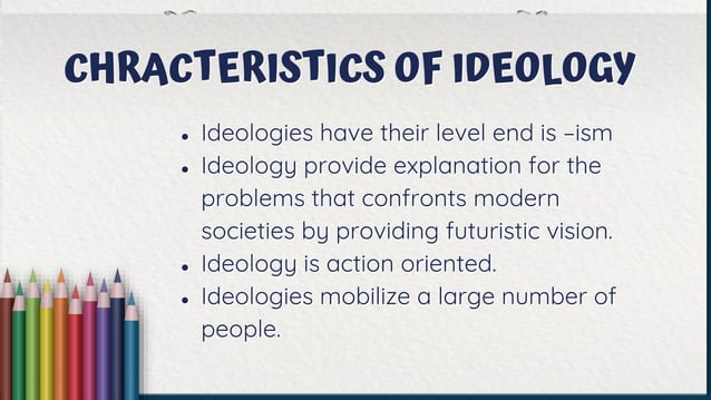 Political Ideologies and the Meaning Behind It | PPTX