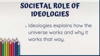 Political Ideologies and the Meaning Behind It | PPTX