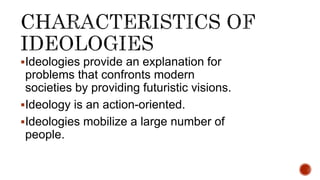 Political-ideologies (1).pptx | Political Issues & policy | Politics