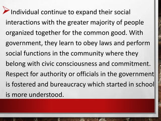 Political institutions | PPTX