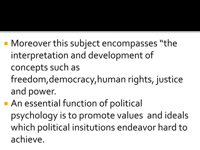 Political science | PPTX