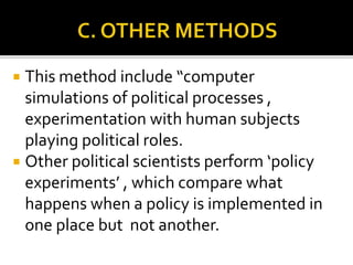 Political science | PPTX