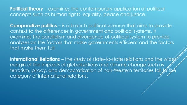 Module 4/ UCSP/tOPIC: Political-science.pptx | Political Issues ...