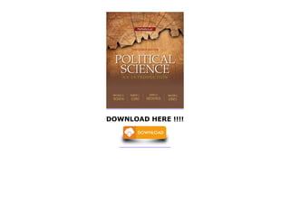 Political Science: An Introduction | PDF