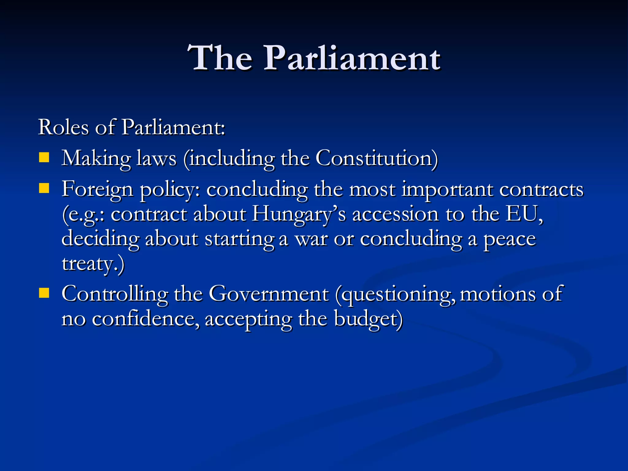 Political System Of Hungary 2 | PPT
