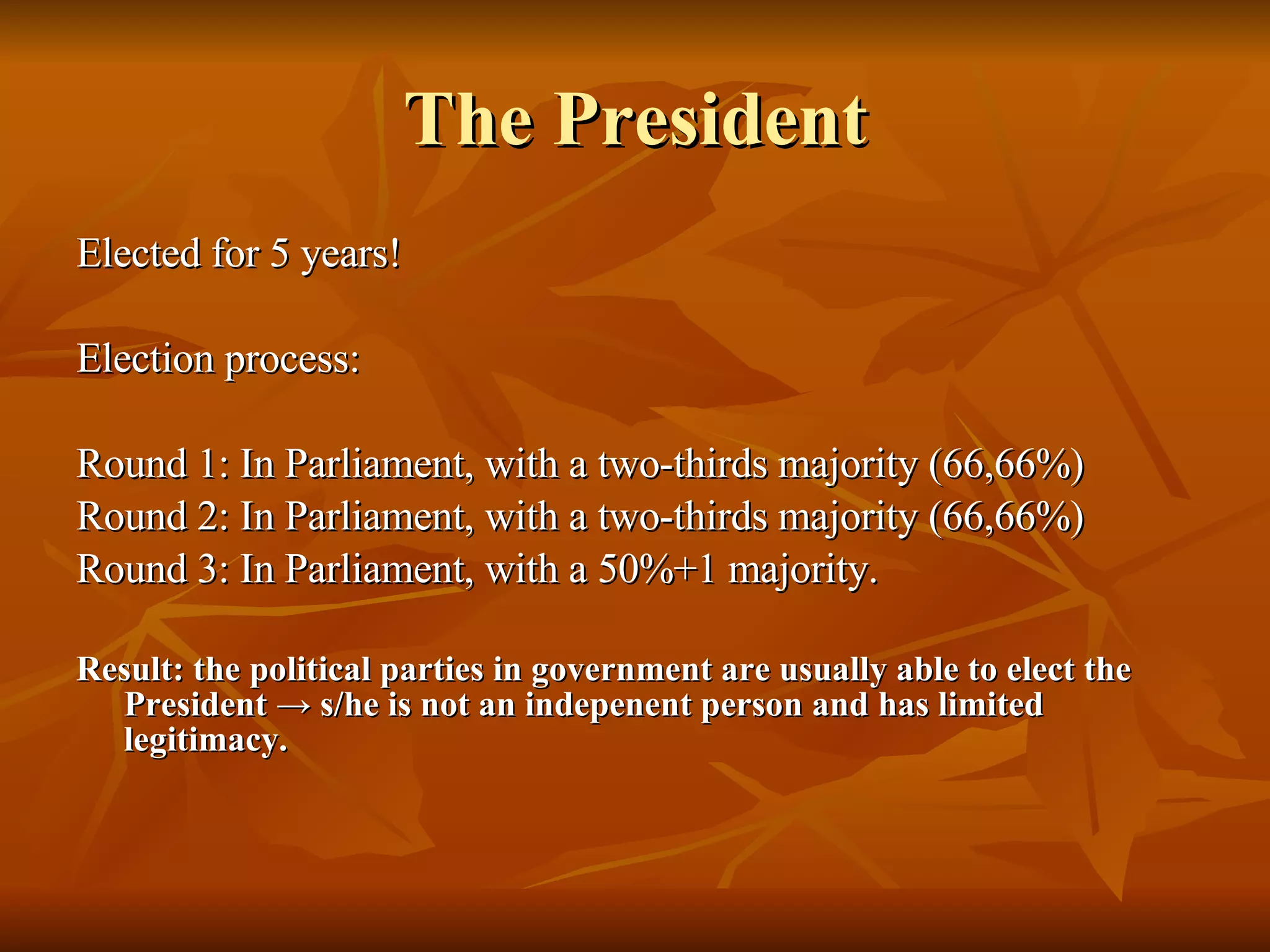 Political System Of Hungary 2 | PPT