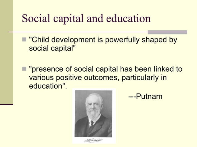 What is social capital | PPT | Civic affairs | Politics