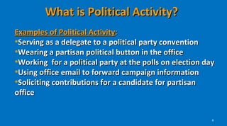 Political activities 2012 | PPT