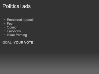 Political Advertising | PPT