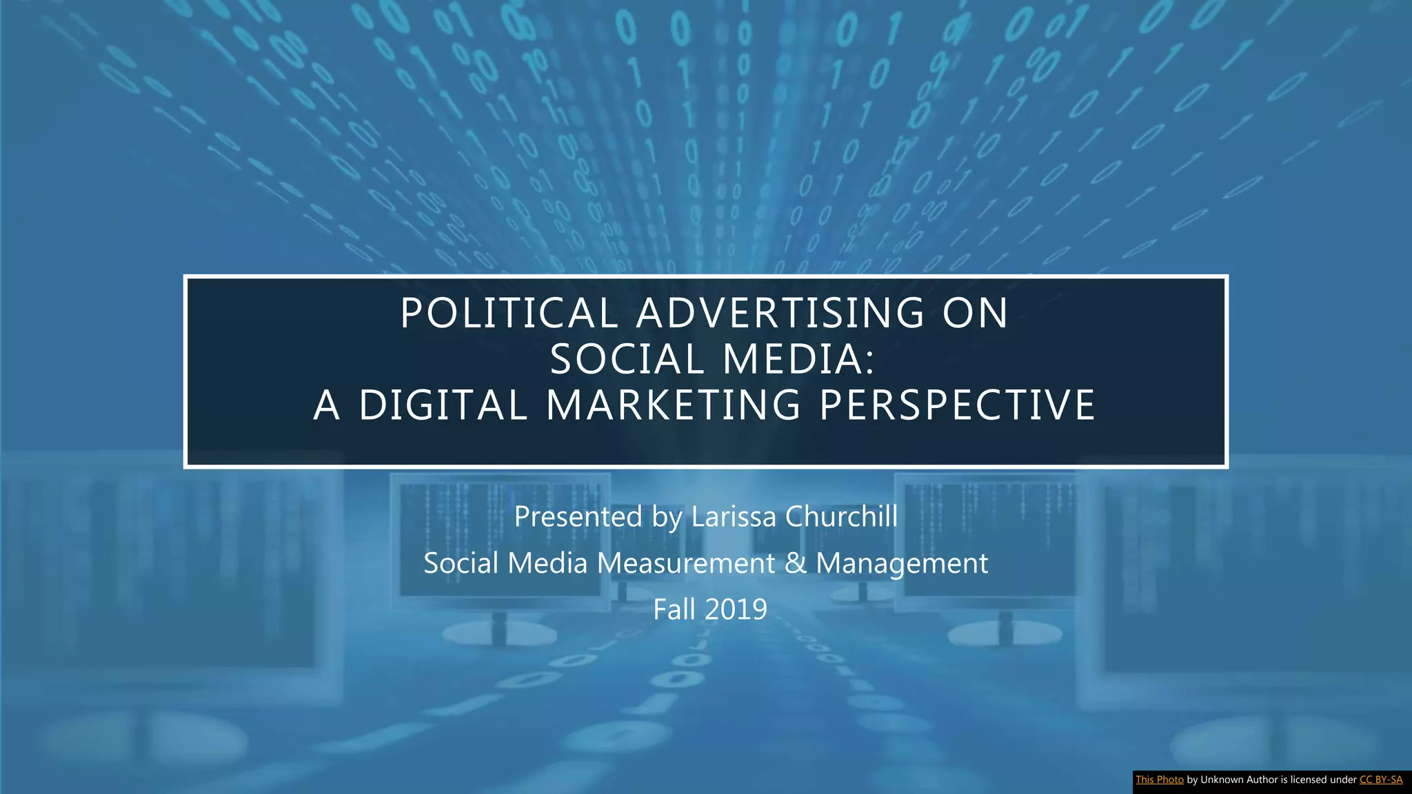 Political advertising on Social Media: A Digital Marketing Perspective ...