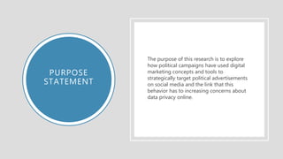 Political advertising on Social Media: A Digital Marketing Perspective ...