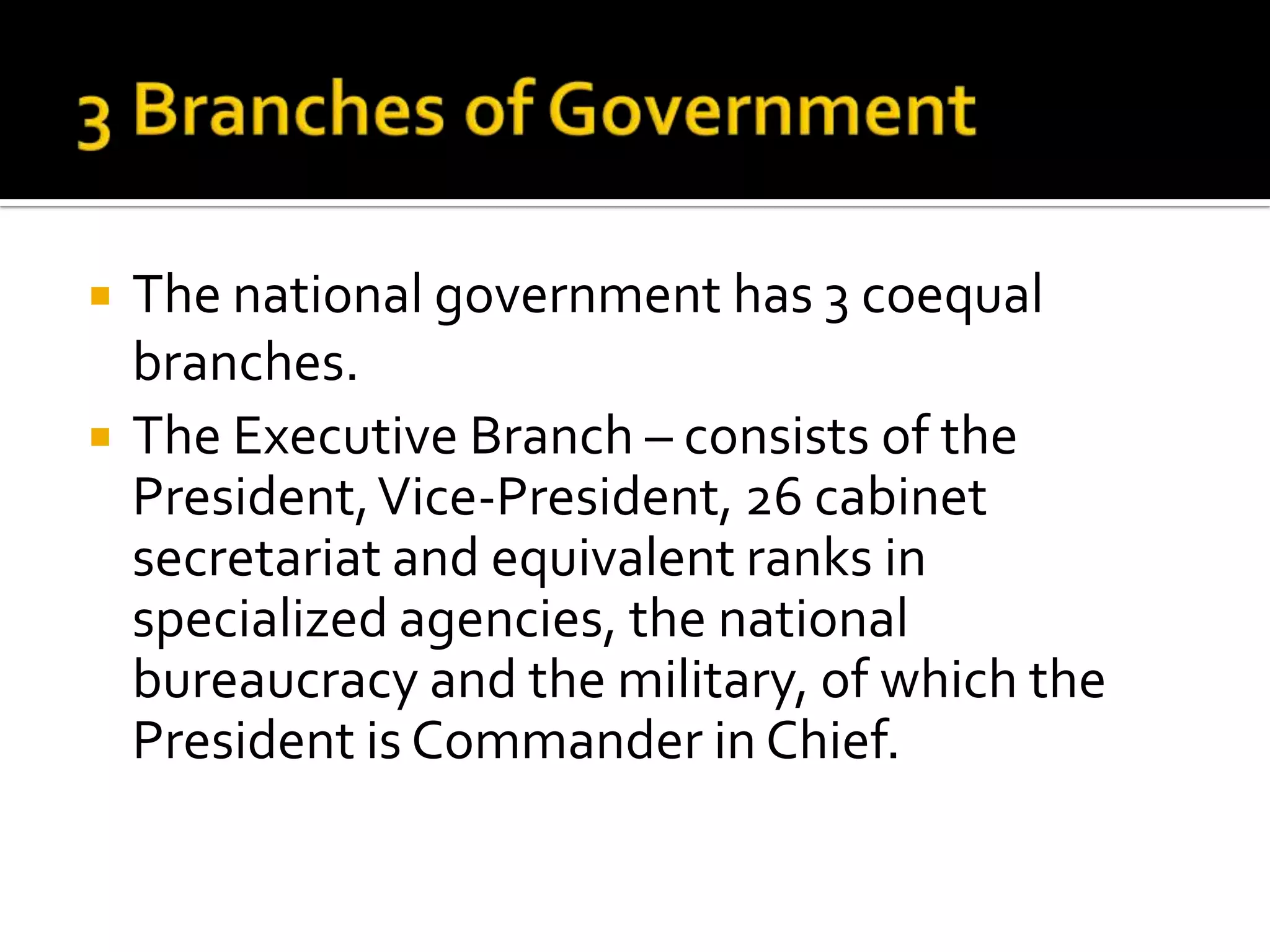 Political and administrative structure | PPTX