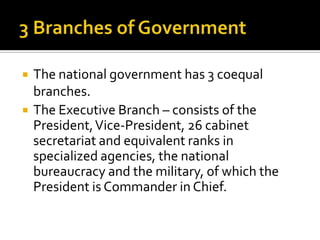 Political and administrative structure | PPTX
