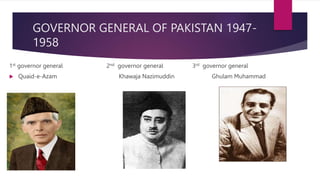 POLITICAL AND CONSTITUTIONAL HISTORY OF PAKISTAN 1947-1958 2222.pptx