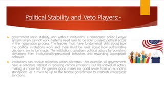 Political and economic institution | PPTX