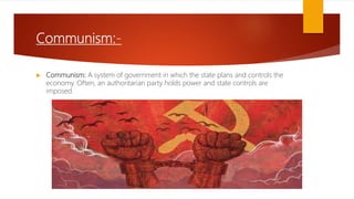 Political and economic institution | PPTX