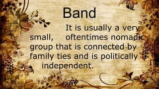 Political and Leadership Structures | PPTX