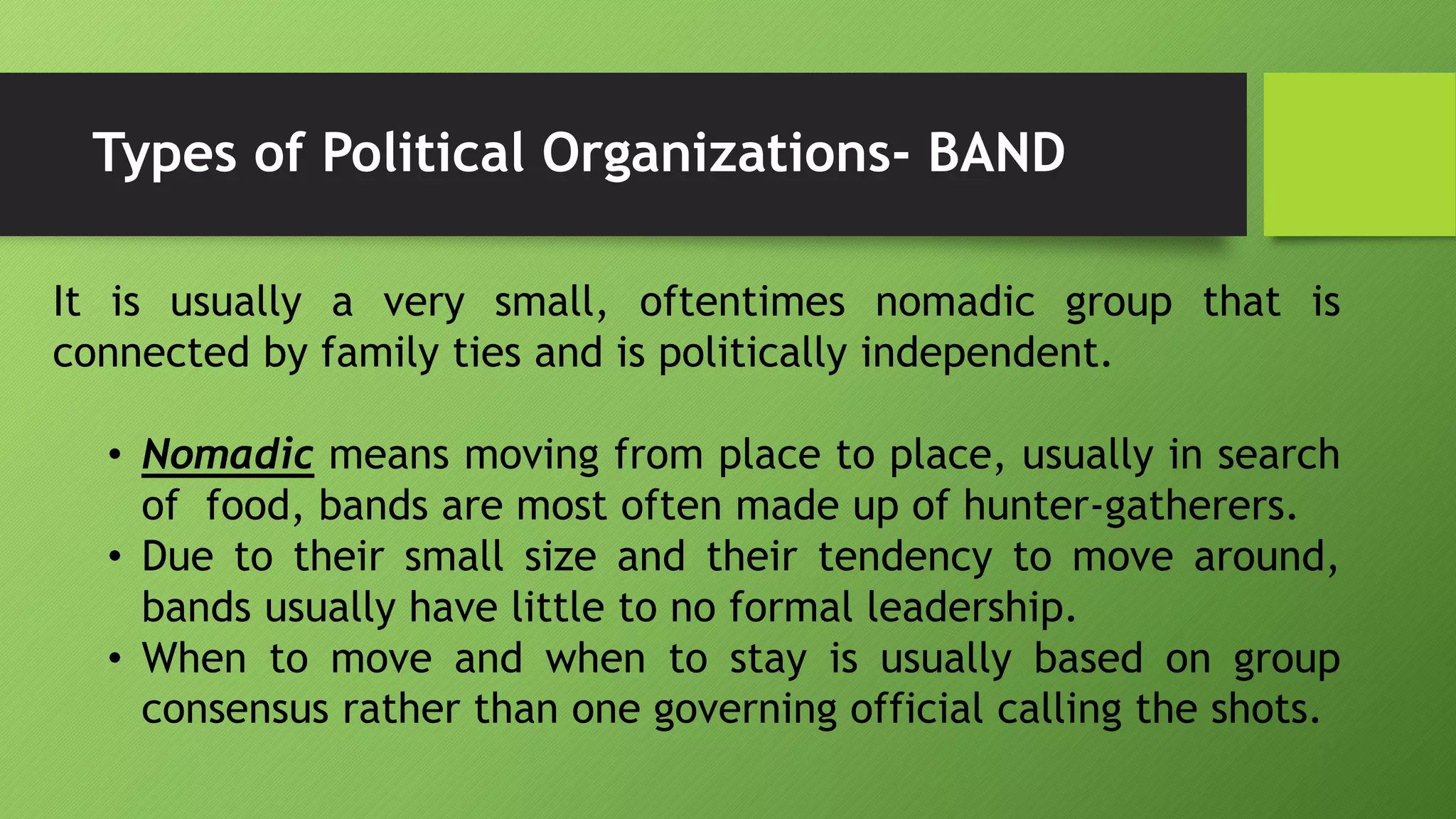 Political and Leadership Structures ....pptx