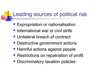 Political and legal business environment | PPT
