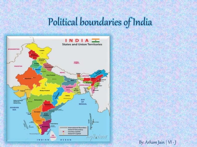 Political boundaries of India presentation.pptx | Asia Travel | Travel ...